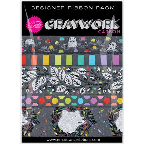 PRE-ORDER Graywork Carbon Ribbon Pack – Strawberry Quiltcake