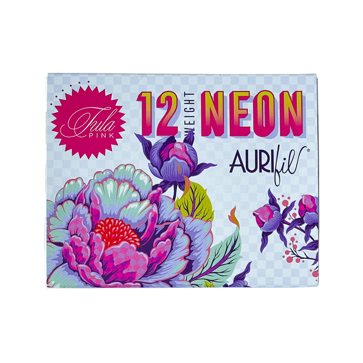 Untamed 12wt Plus Neon Collection by Tula Pink – Strawberry Quiltcake