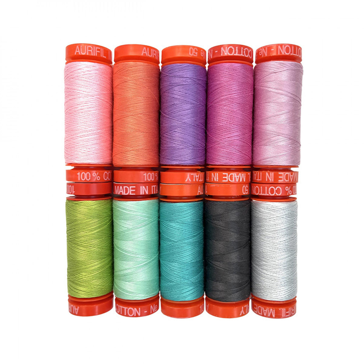 Roar Aurifil Thread Set – Strawberry Quiltcake