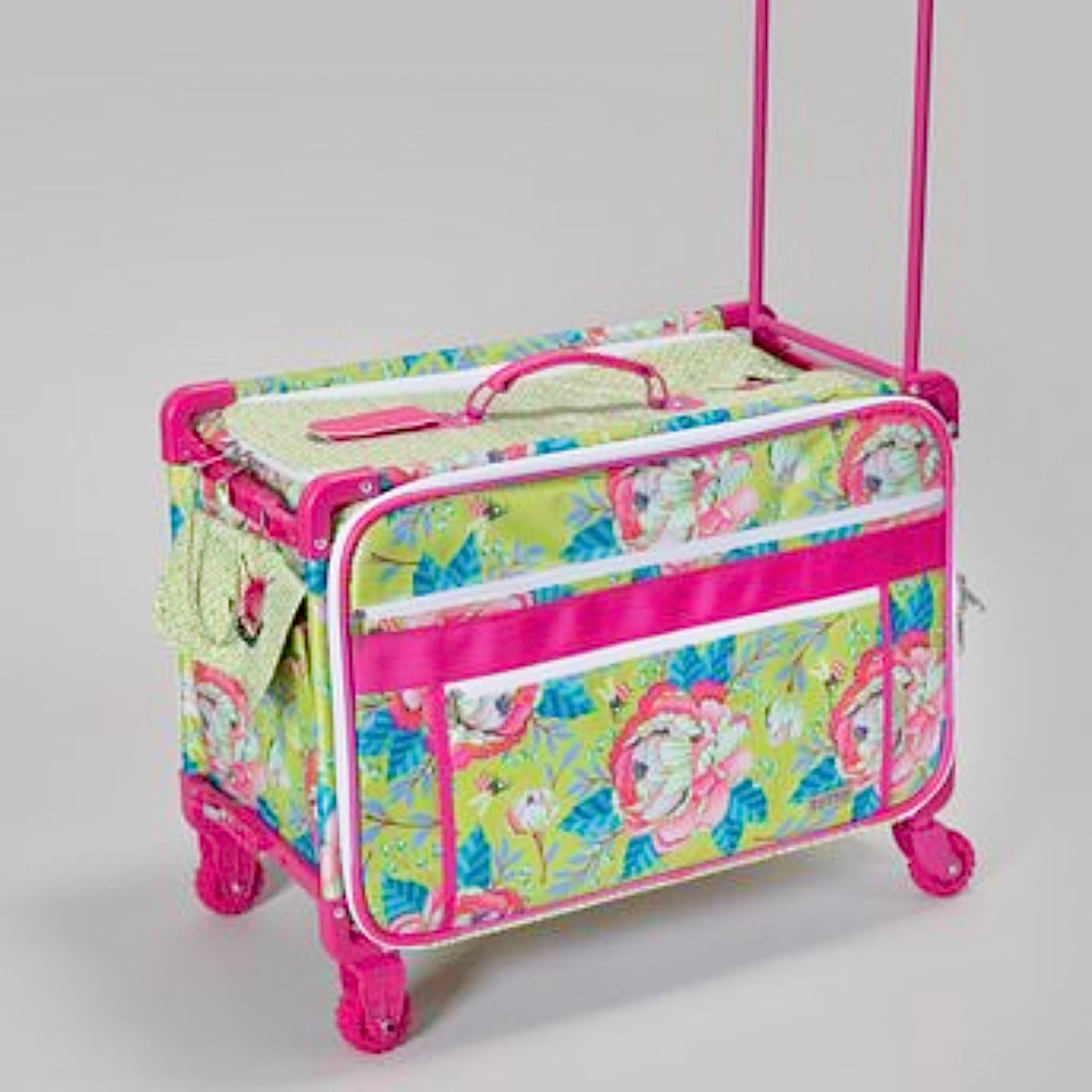 Tula Pink Kabloom Large Tutto Trolley – Strawberry Quiltcake