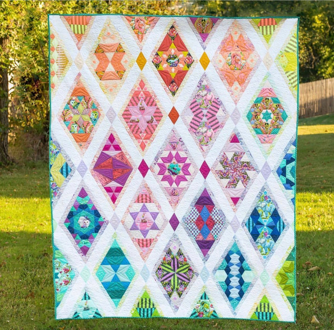 Magic Eye Quilt Pattern Set – Strawberry Quiltcake