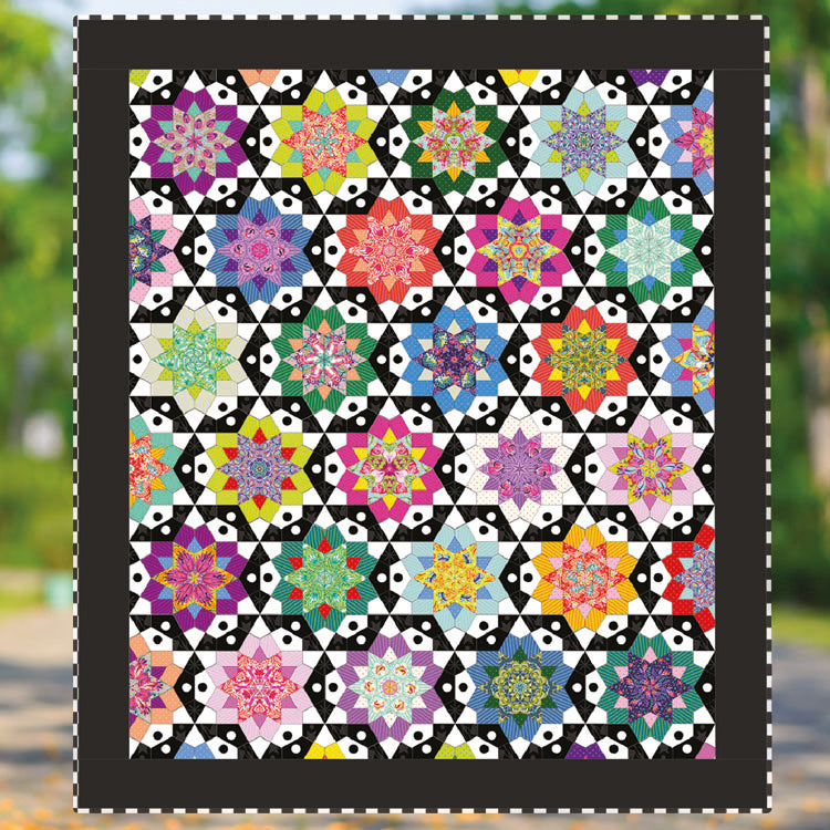 Magic Eye Quilt Pattern Set – Strawberry Quiltcake